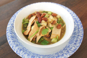 Pinto Bean Pozole Verde - Center for Nutrition Studies