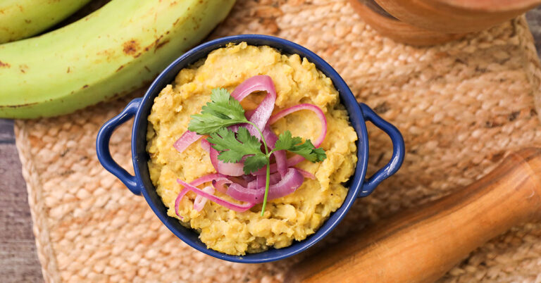 Mangú (Dominican Mashed Plantains) - Center for Nutrition Studies