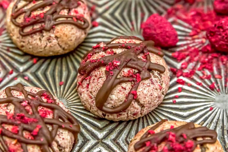 Vegan Chocolate Raspberry Cream Cookies - Center for Nutrition Studies